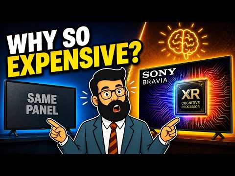 Why Sony TVs Are So EXPENSIVE? - Its NOT What You Think!