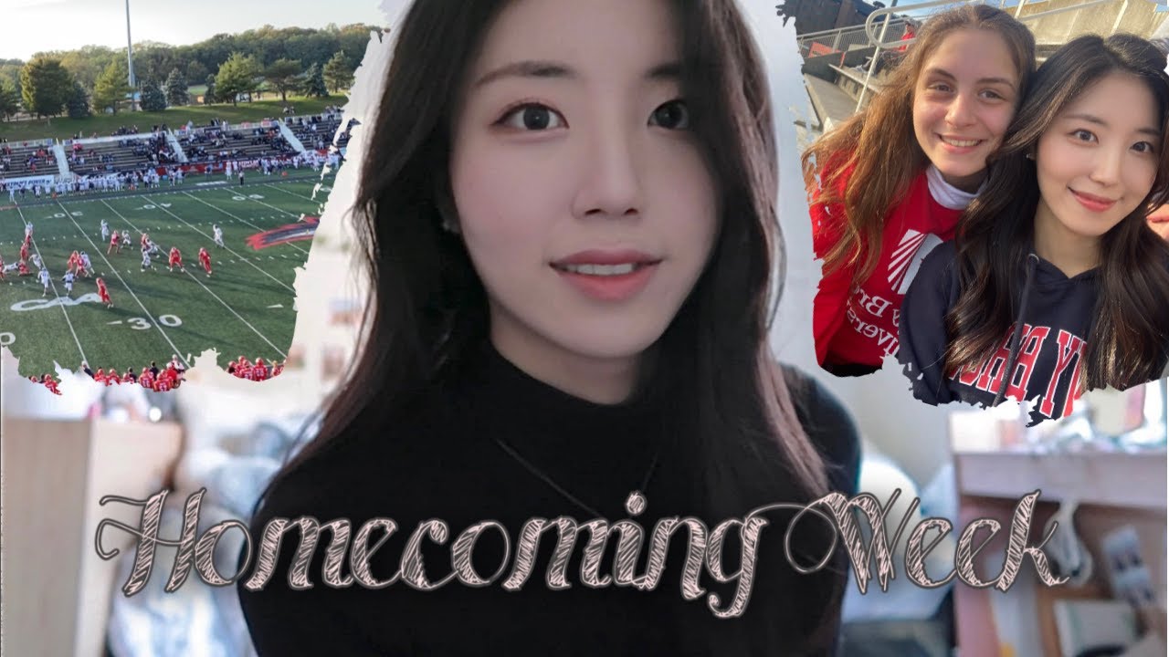 ENG) 하이틴 갬성 뿜뿜한 미국 홈커밍 간접체험하기 🇺🇸 (feat. 치어리딩) | 뉴욕주립대 스토니브룩 | Six flags | StonyBrook Homecoming ...