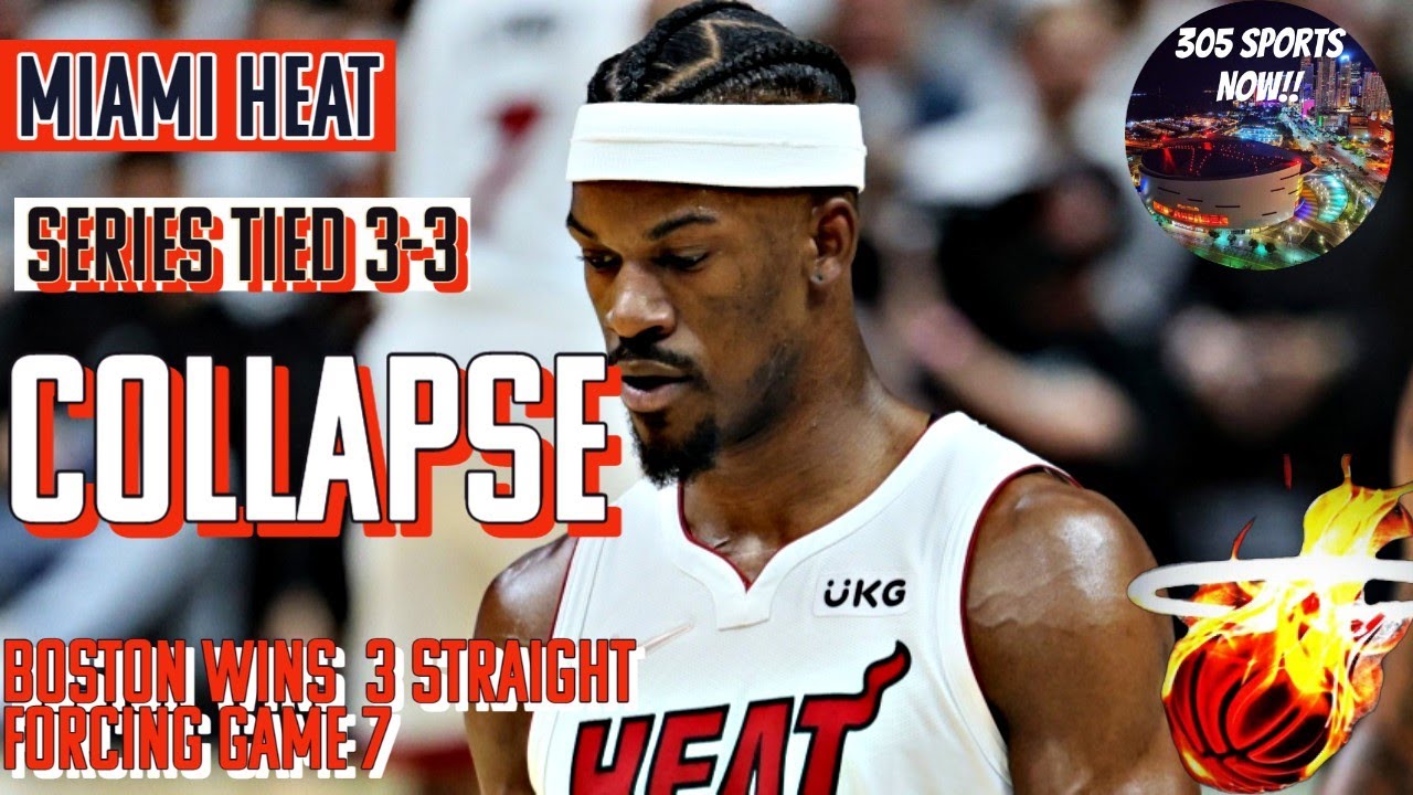 Miami Heat Collapse Once Up 3-0 Miami Finds itself in a Game 7 Up In ...