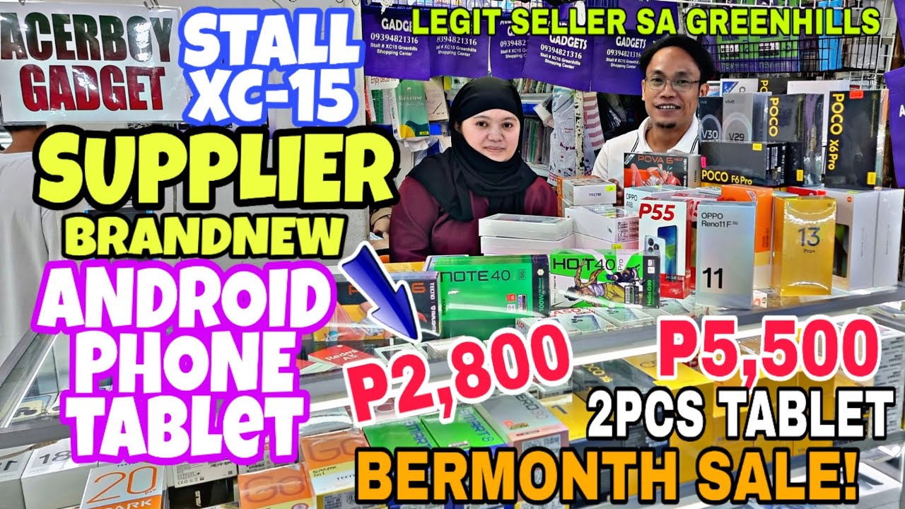 P2,800 BRANDNEW ANDROID at P5,500 2Pcs TABLET,GAMING PHONE BUMABA mga ...