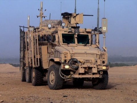 Buffalo Truck Picks Up an IED Wire - Blood Road Bomb Squad, episode 2