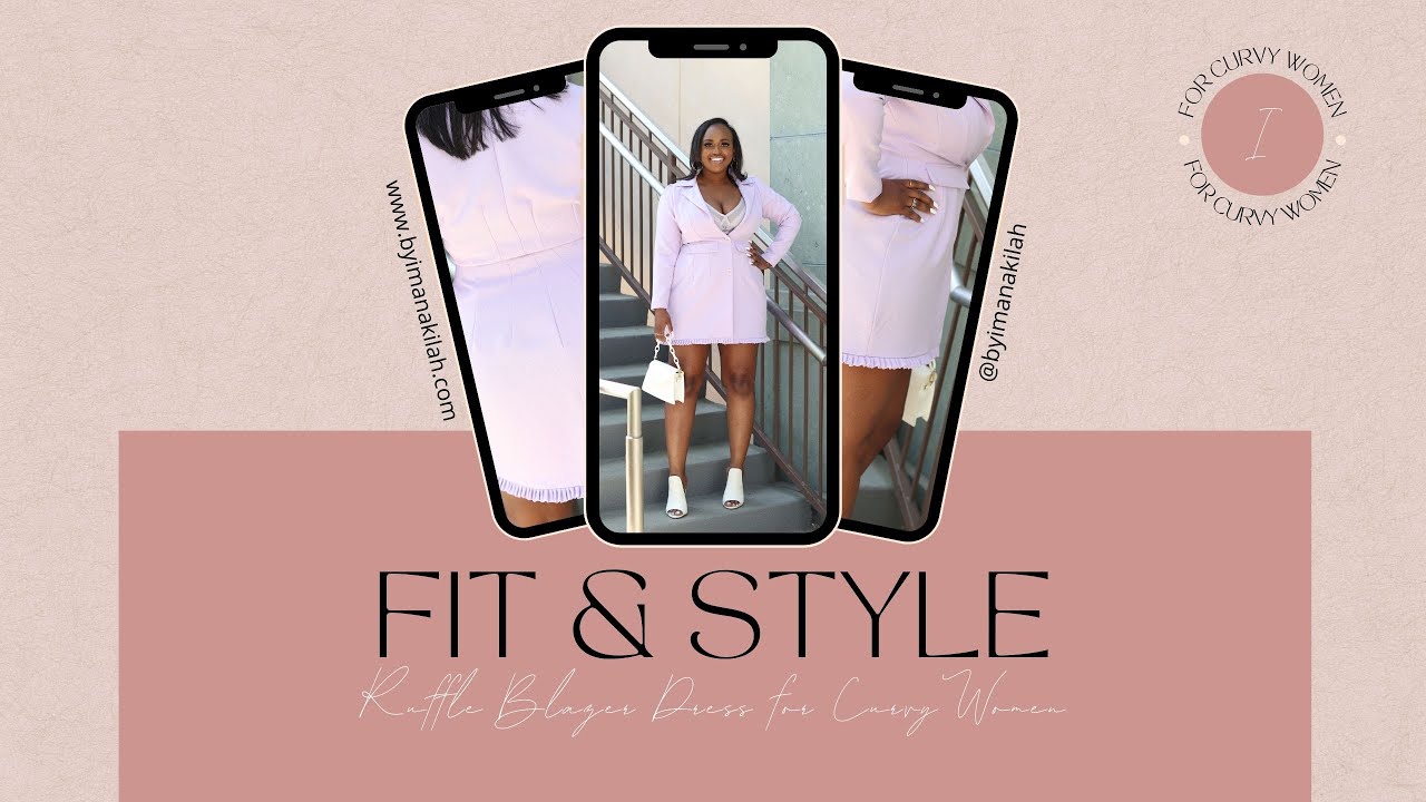 Styling Blazer Dress | For Black Women | By Iman Akilah - YouTube