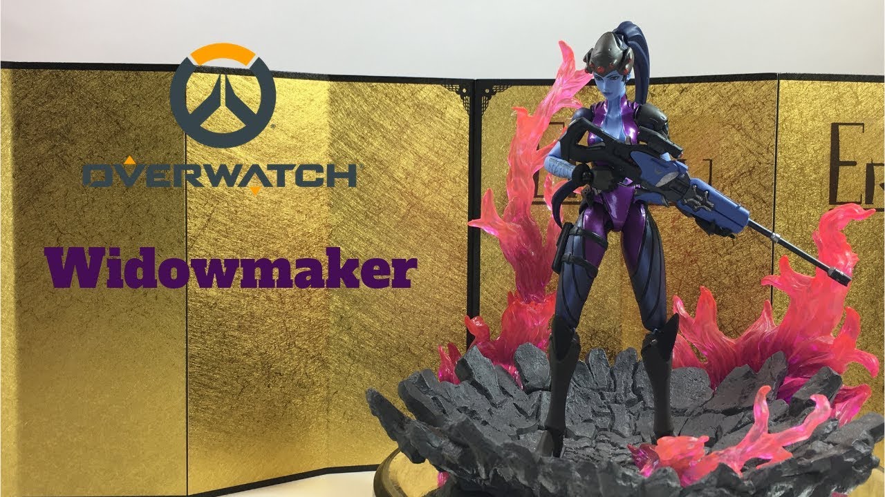 Figma Overwatch Widowmaker Review & Unboxing (Near perfect figure ...