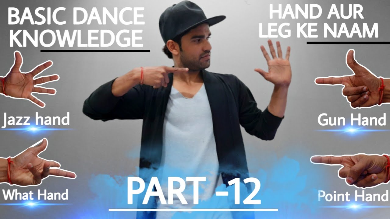 Basic Dance Knowledge for Beginners | Day - 12 | Hand Aur Leg ke Naam ...