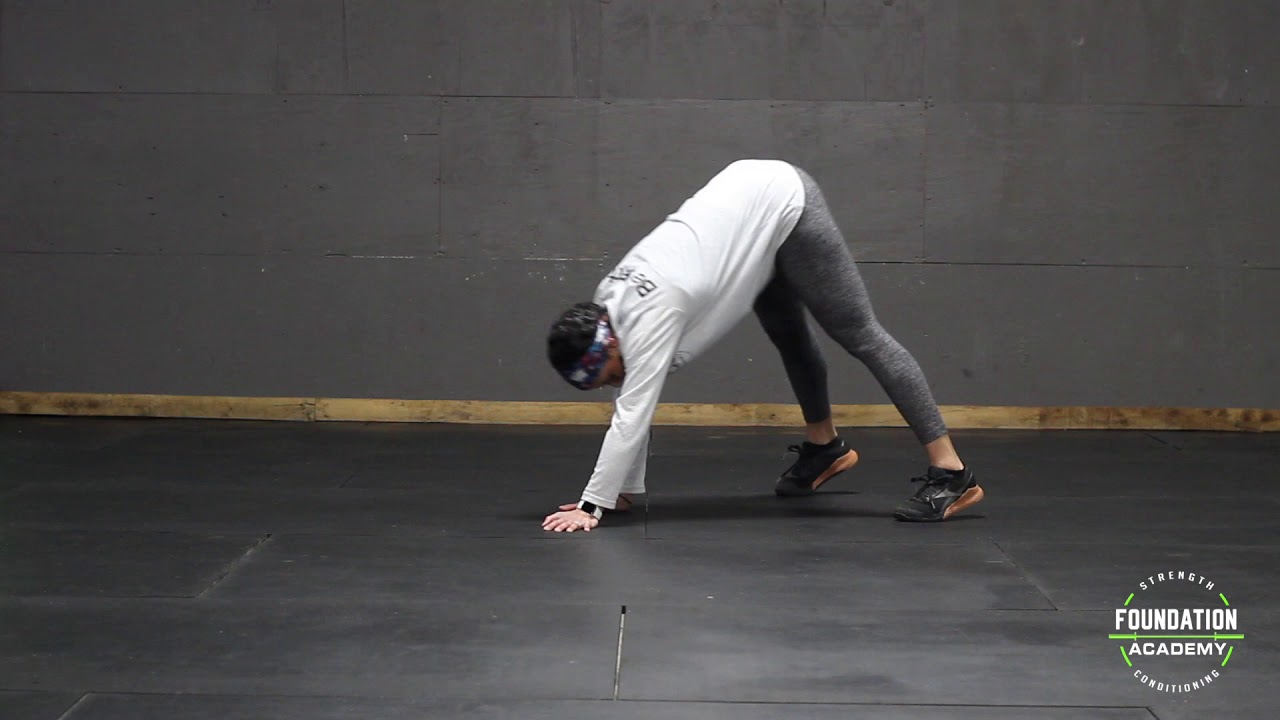 Inchworm Walk Out with Push Up - YouTube