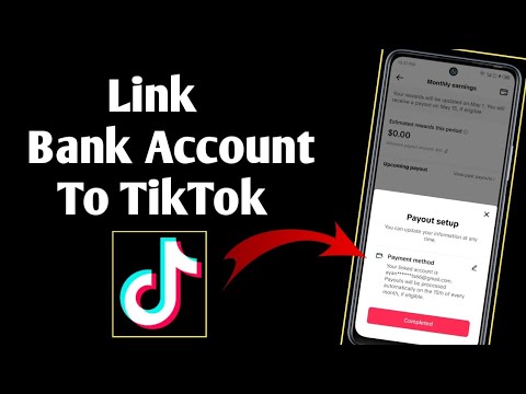 How to link bank account to Tiktok | tiktok payout method | sarim official - YouTube