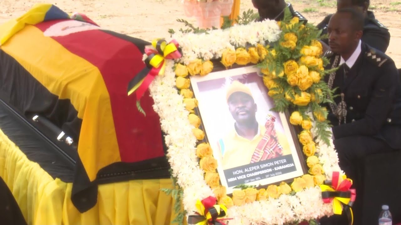 RIP. The body of the late member of parliament of Moroto, Simon Peter ...