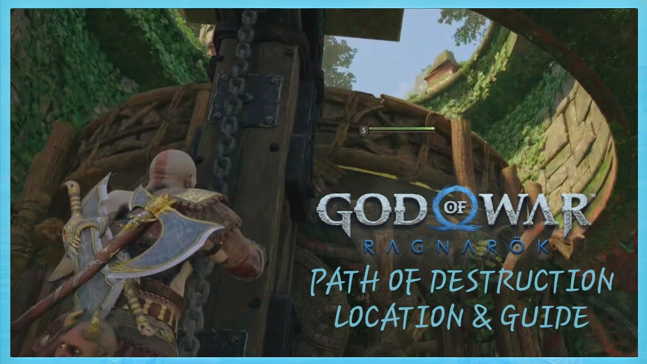 God of War Ragnarok: Path of Destruction Location and Guide - YouTube
