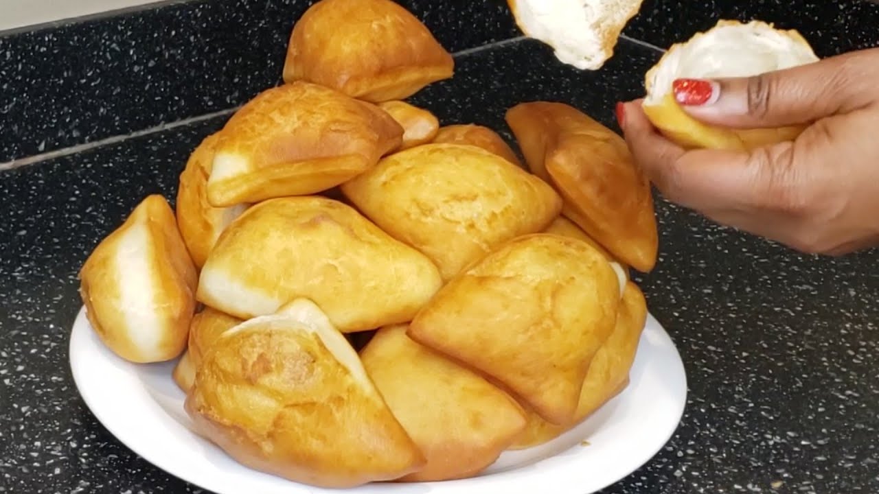 How to make soft mandazi with Self rising flour. Only 3 Ingredients. # ...
