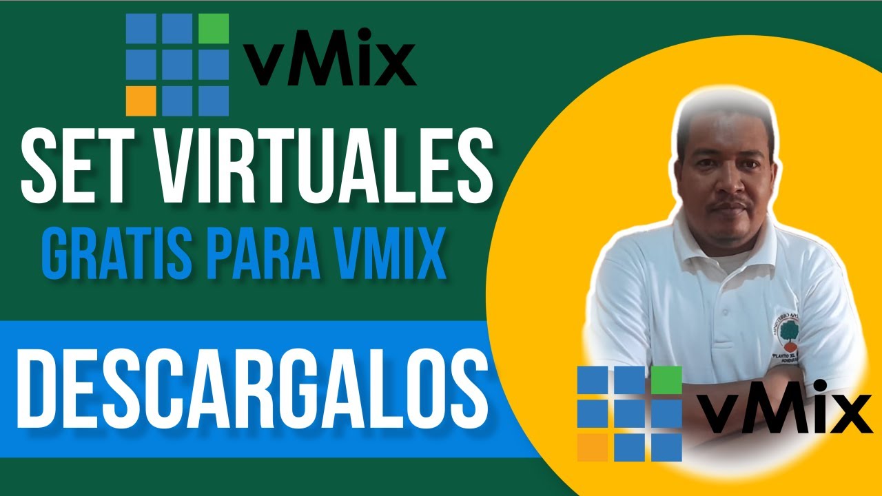 SET VIRTUALES GRATIS PARA VMIX - YouTube