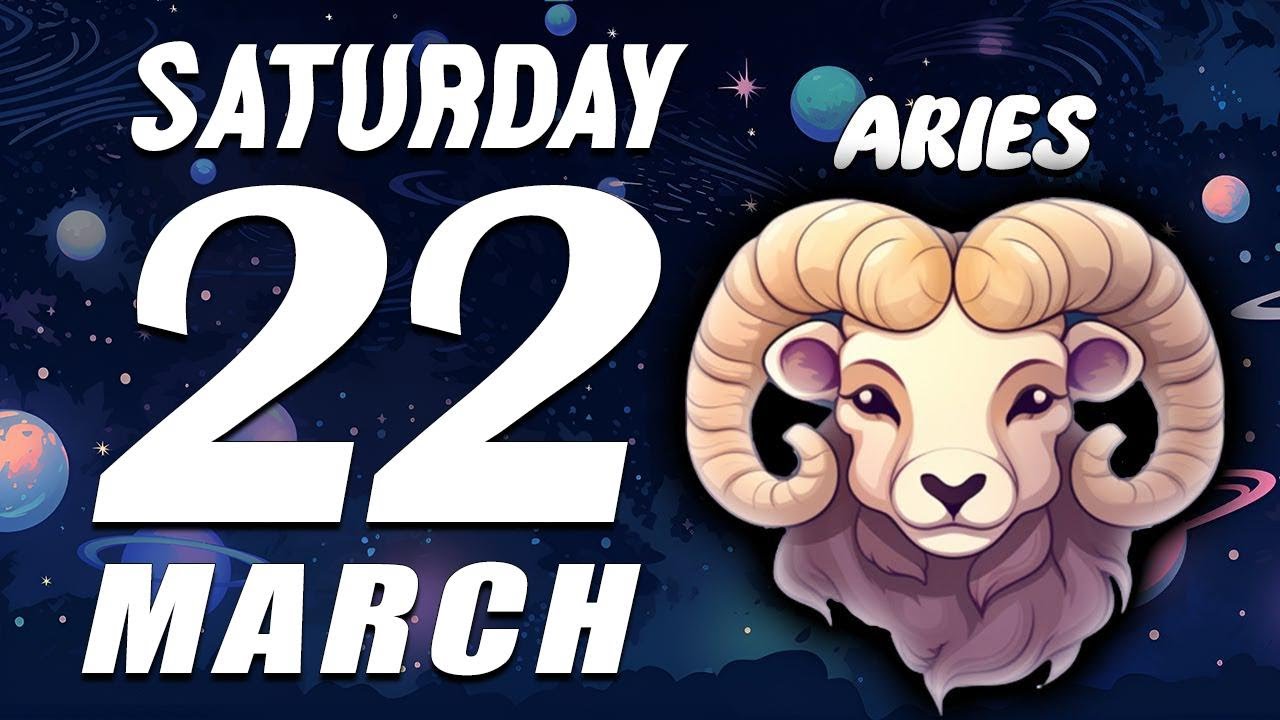 😲DESTINY! THIS IS NO ACCIDENT IT’S FATE!👀 ARIES ♈ HOROSCOPE FOR TODAY ...
