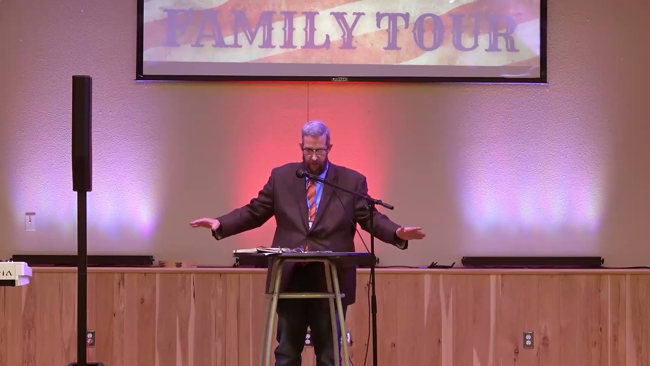 JD Hall at Clinton Bible Church, Defending Pastor Brandon Huber from ...