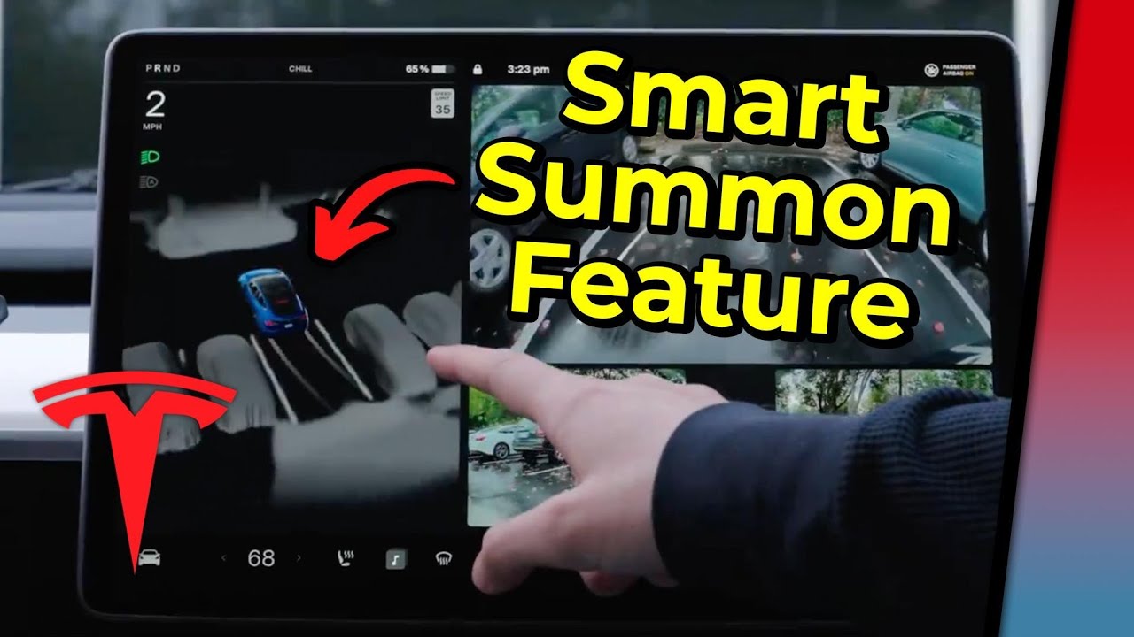 Bringt Tesla bald das neue Smart Summon Feature? ASS für alle? - YouTube