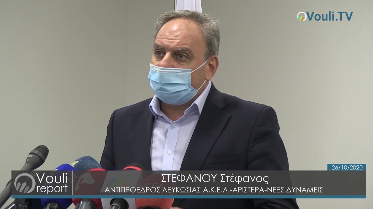 ΣΤΕΦΑΝΟΥ Στέφανος για Επιτροπή Οικονομικών | Vouli report - 26/10/2020 ...