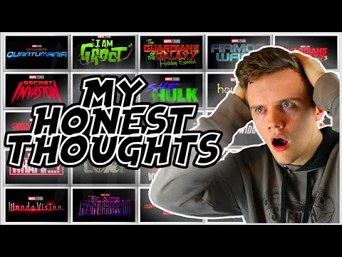 My Honest Thoughts On Every MCU Announcement (MARVEL CINEMATIC UNIVERSE ...