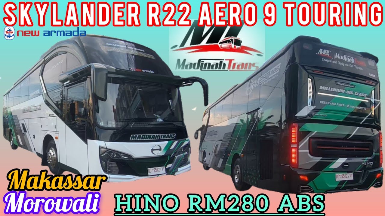 MADINAH TRANS‼️PO BUS PENDATANG BARU RUTE MAKASSAR - MOROWALI PP DENGAN ...