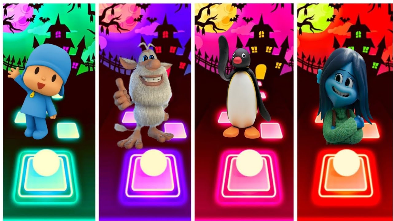 POCOYO🆚Booba🆚Pingu Noot Noot🆚Ruby Gillman ️Who is best?? - YouTube