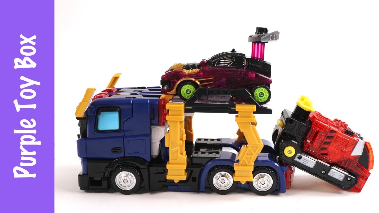 Mecard Ball Mini Car Transformer Canon Phyton 메카드볼 캐논파이톤 - YouTube