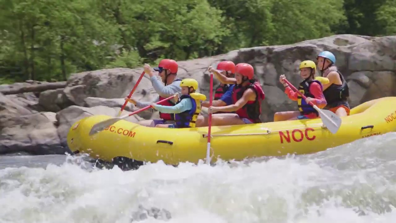 French Broad River Rafting with Nantahala Outdoor Center - YouTube