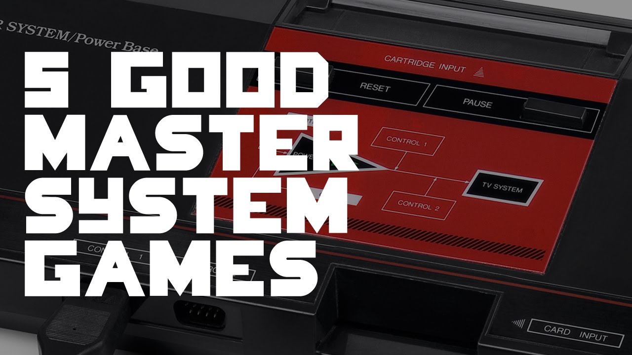 5 Good Master System Games - IMPLANTgames - YouTube