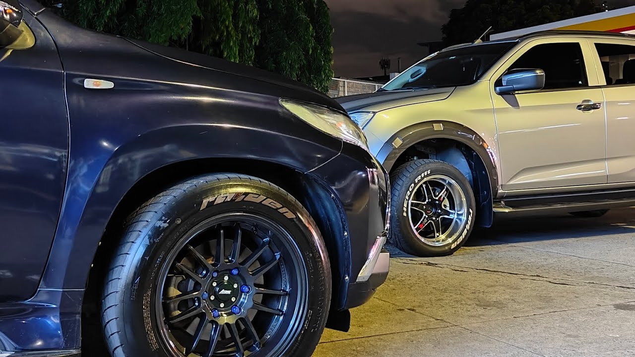 DRAG DIESEL BPREMAP Montero VS All New DMAX - YouTube