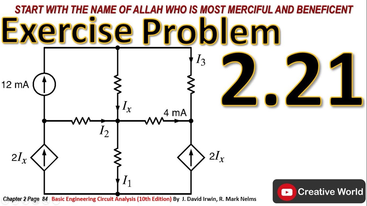 Chapter 2 Exercise Problems 2.21 Solution | Linear Circuit Analysis - YouTube