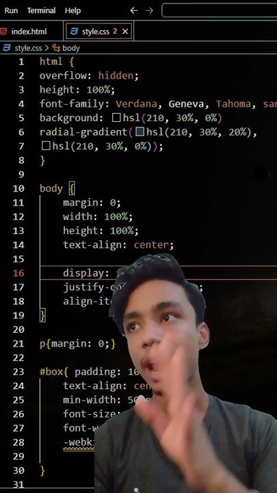 Flashlight Effect In Css Coding Programming Css Youtube