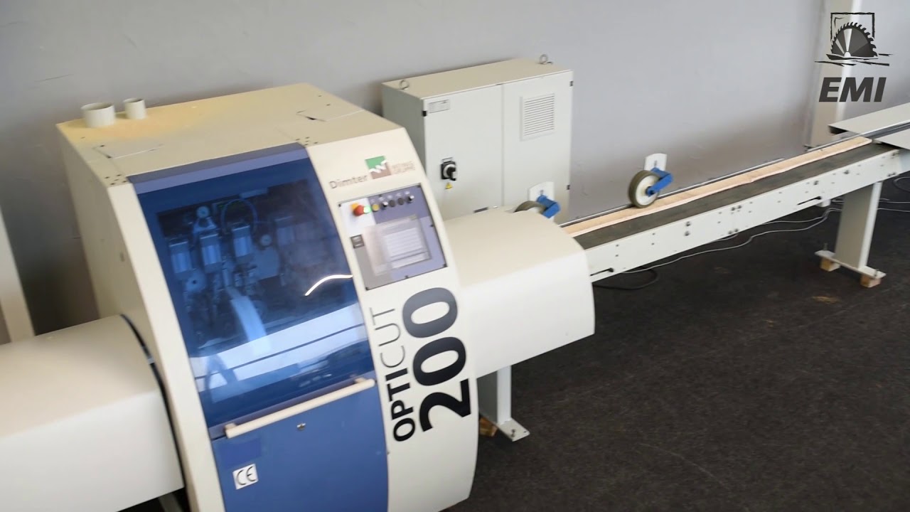 WEINIG GRECON DIMTER OPTICUT 200 - lenght of the element 6250 mm ...