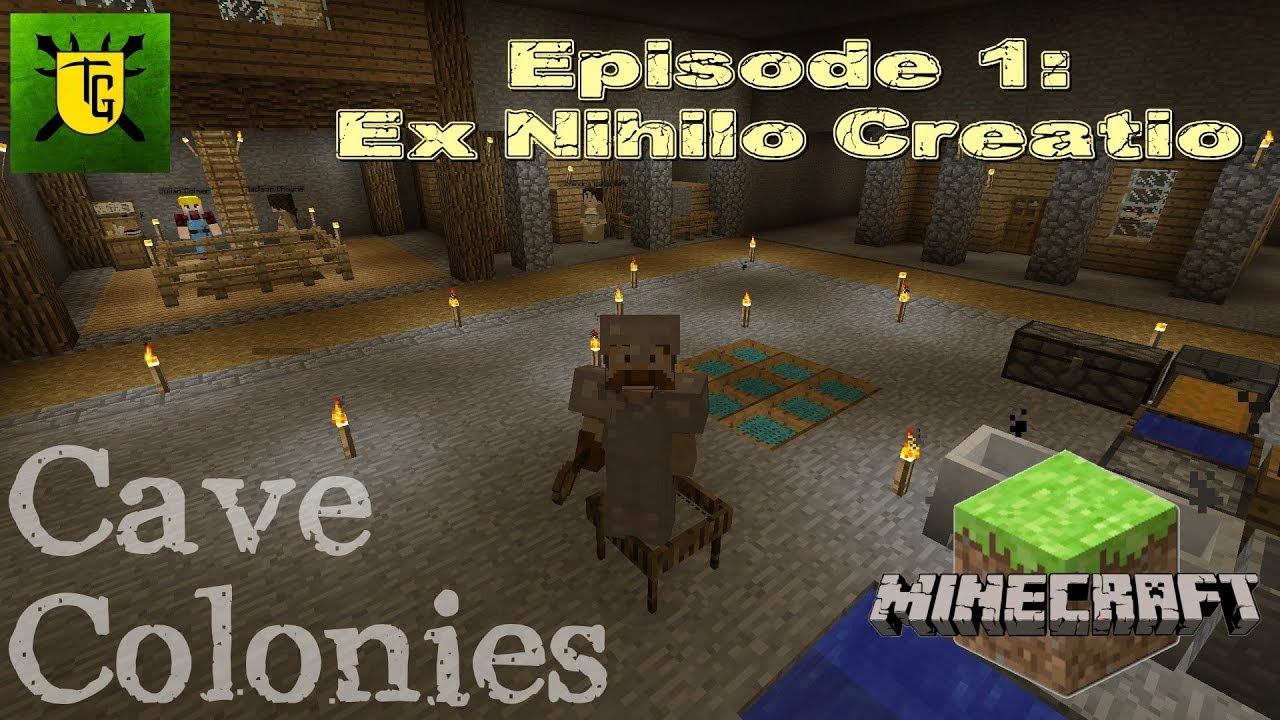 Cave Colonies Ep1: Ex Nihilo Creatio - YouTube