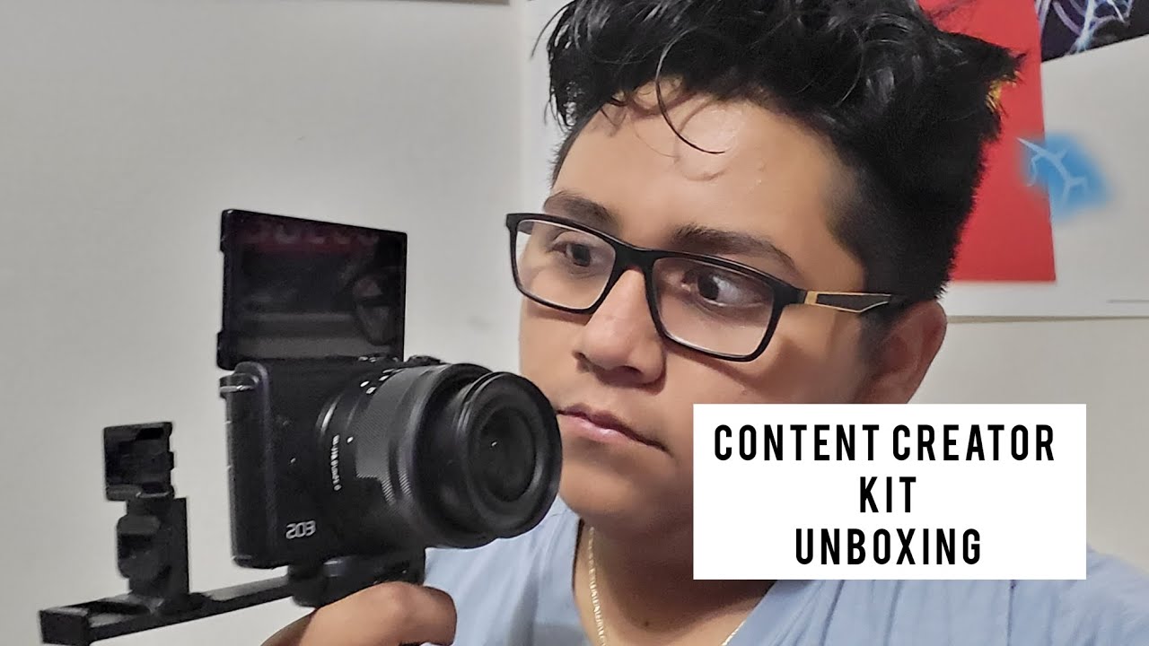 Unboxing The Content Creator Kit - YouTube