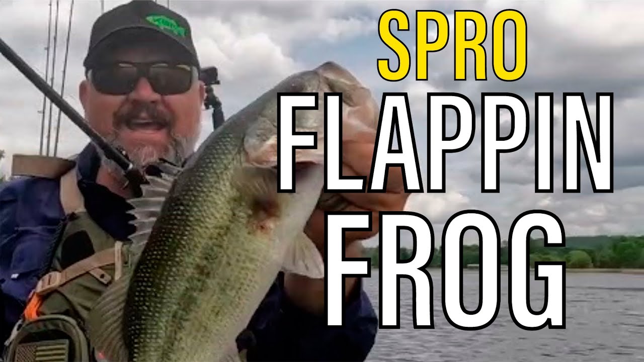 Spring FROG Fishing | SPRO FLAPPING FROG - YouTube
