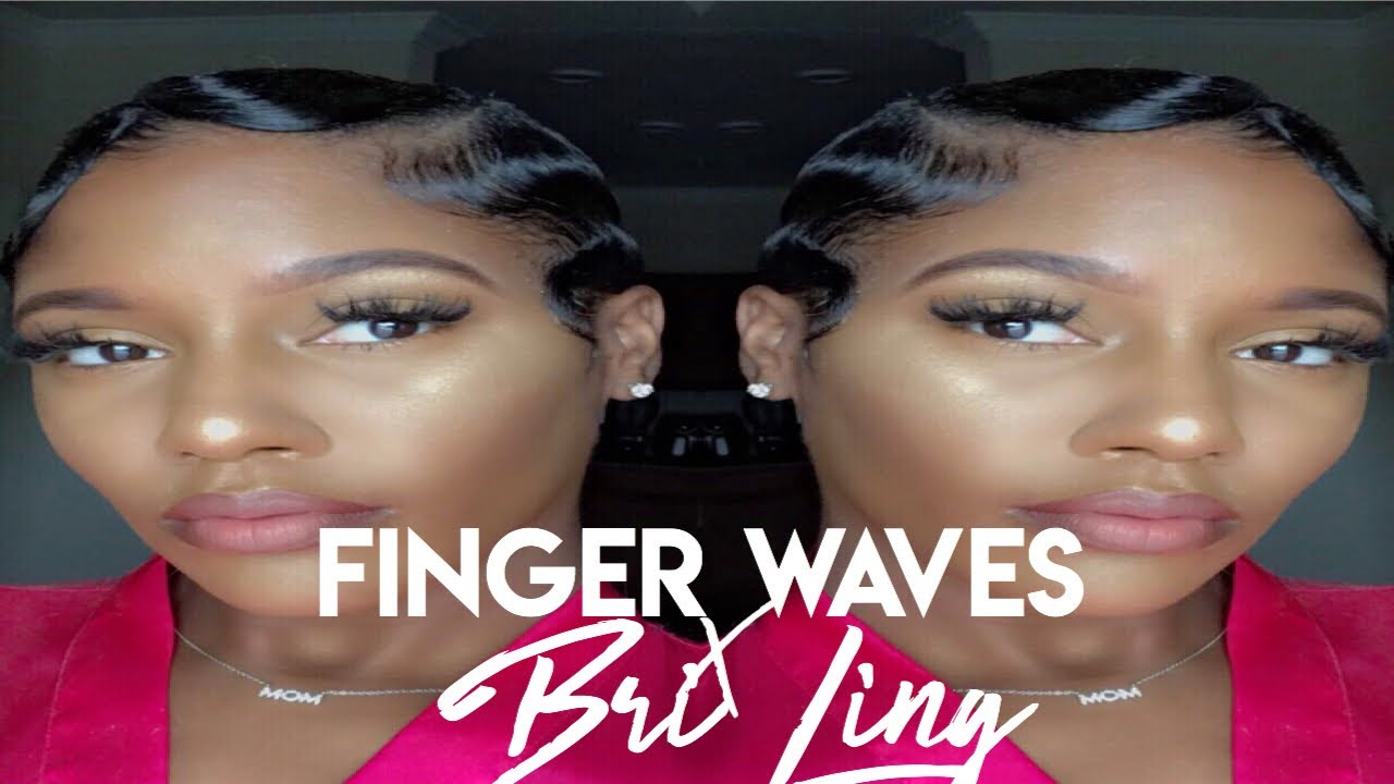 HOW TO DO FINGER WAVES TUTORIAL| BRI LING - YouTube