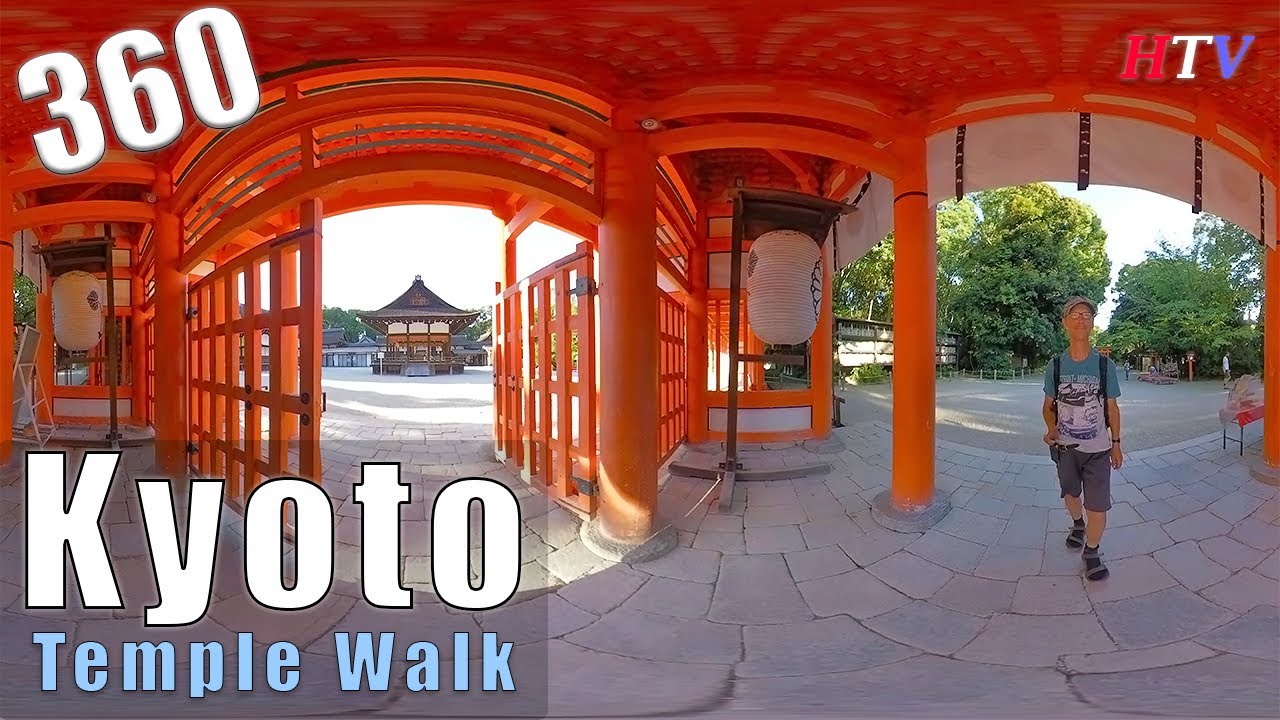360VR Japan,Kyoto-Temple Walk 2019 - YouTube