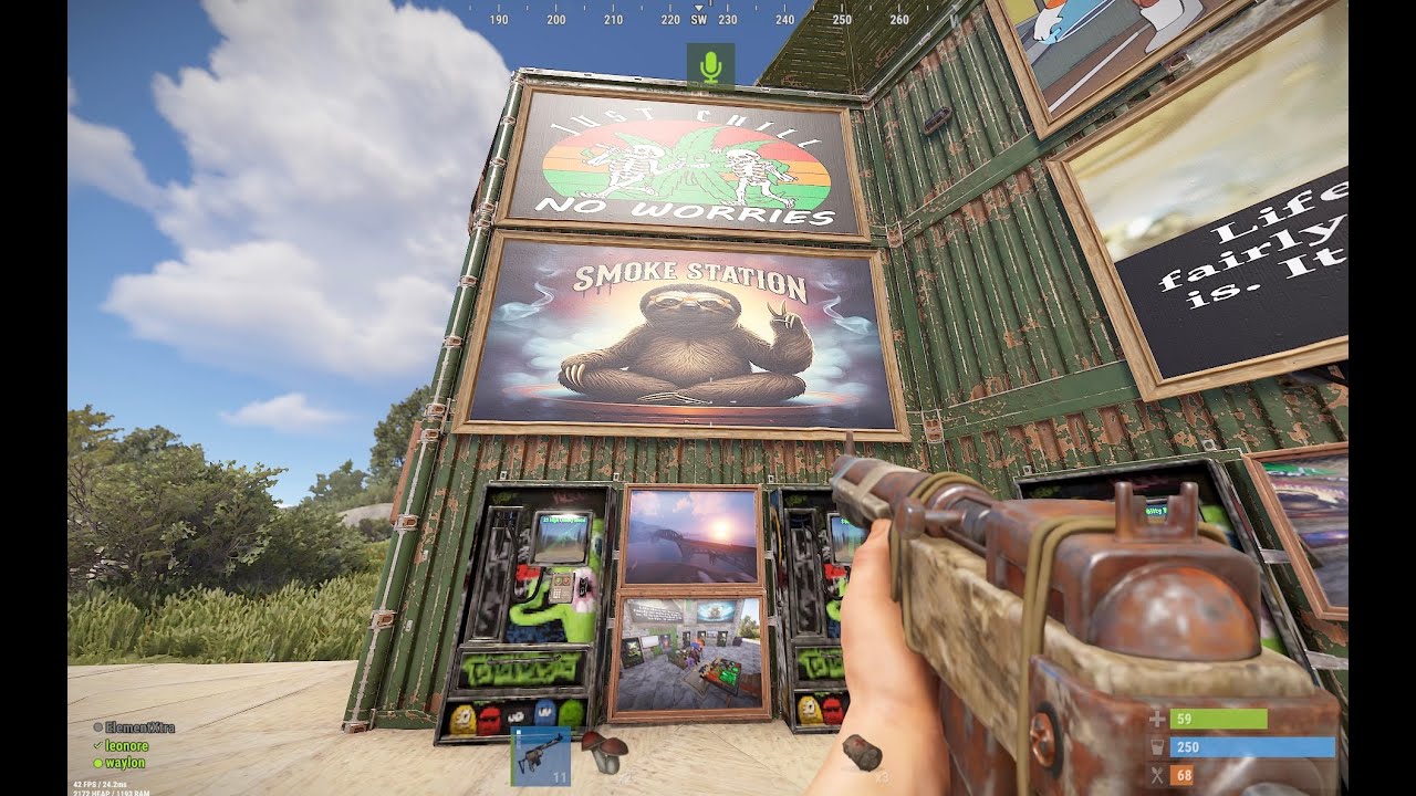 RUST LIVE | chill solo grind to t3 | quick stream - YouTube