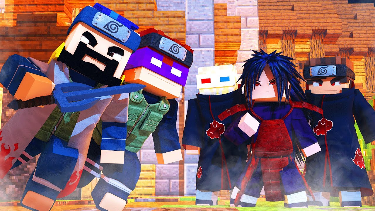 A GRANDE LUTA FINAL - SÉRIE NARUTO SHIPRO FINAL - mod 1.12.2 - YouTube