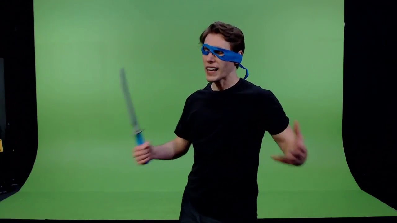 Jerma Green Screen Superhero mask and sword - YouTube