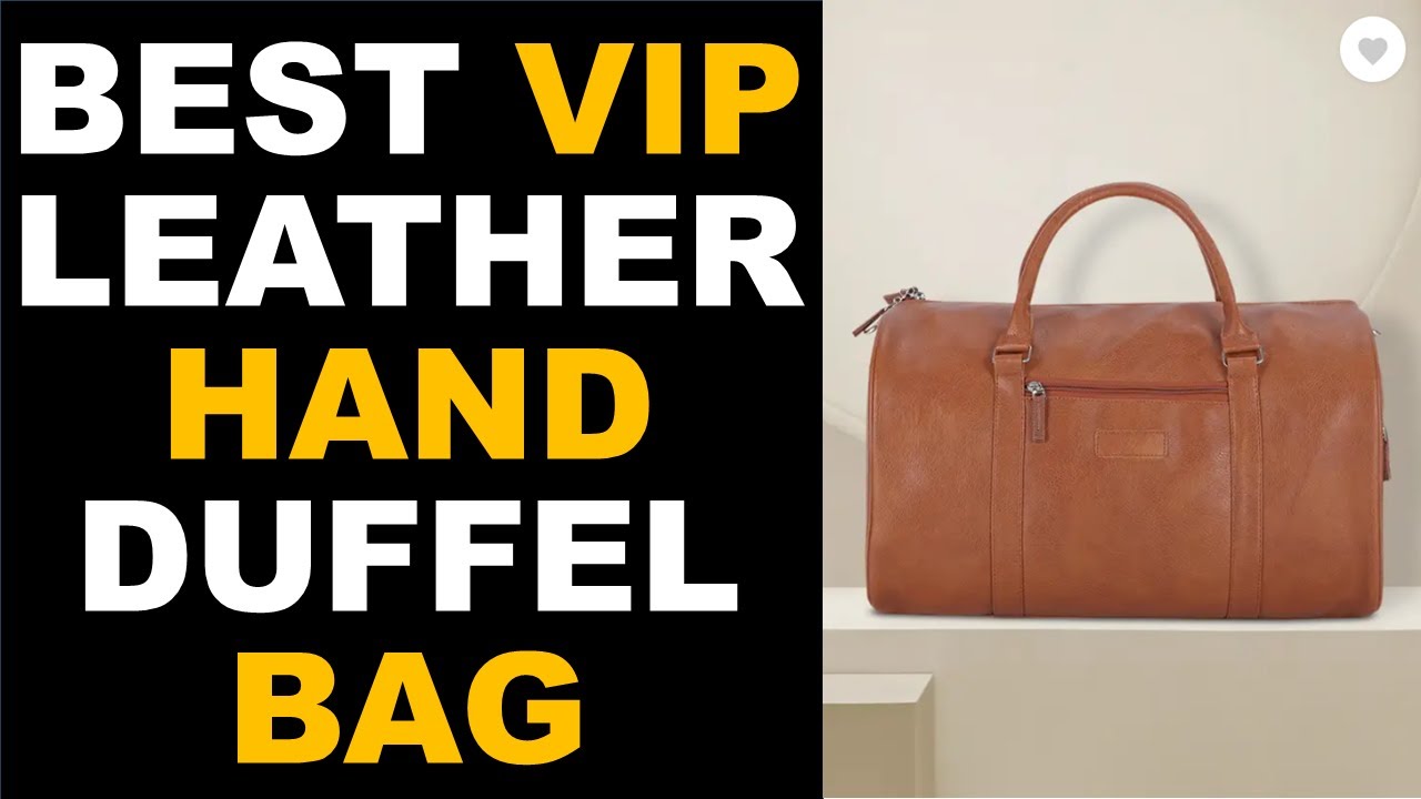 Best VIP Leather Hand Duffel Bag for Travel Under 700 in India 2025 ...