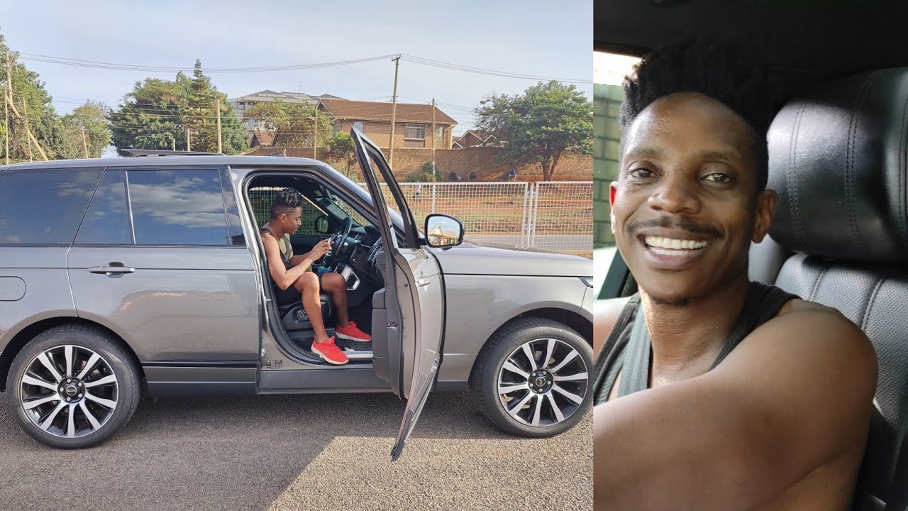 ERIC OMONDI DRIVING NEW 12M WORTH RANGE ROVER VOGUE AT THE NAIROBI ...