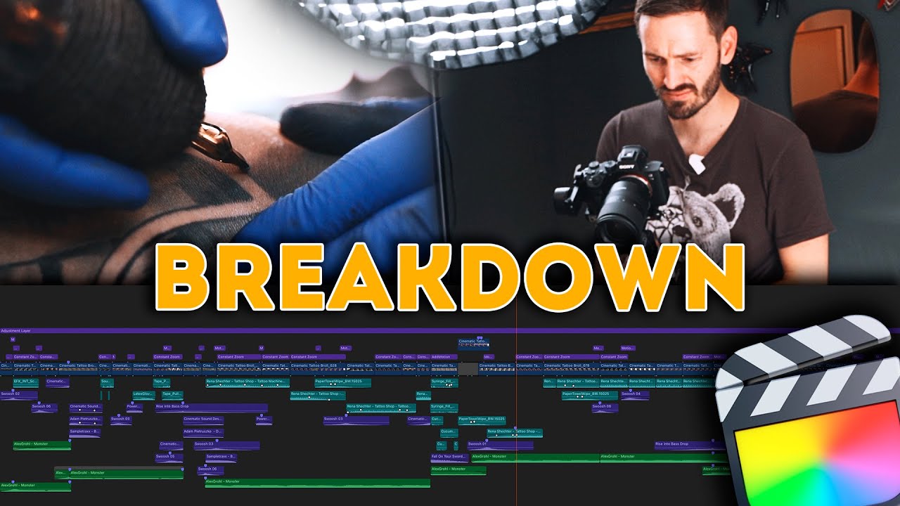 CINEMATIC TATTOO B ROLL | Shoot & Edit Breakdown - YouTube
