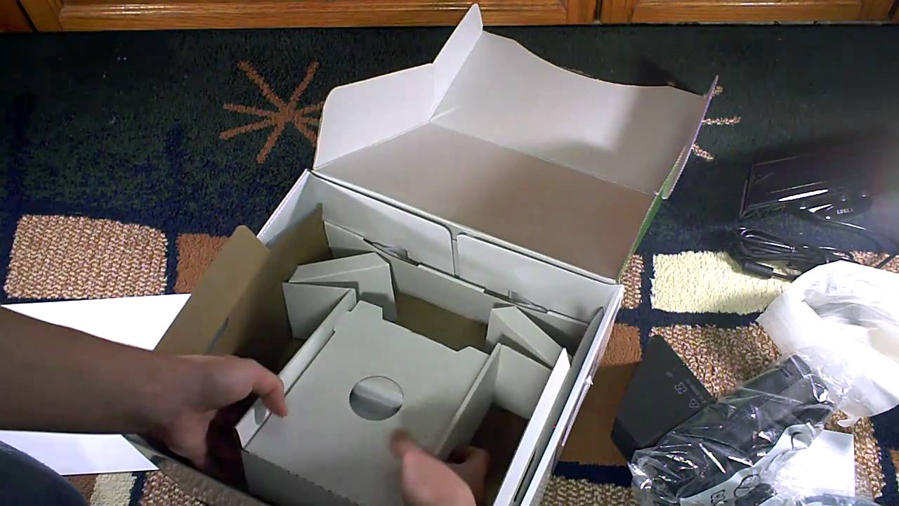 unboxing xbox 360 slim 4GB kinect (arabic) - YouTube
