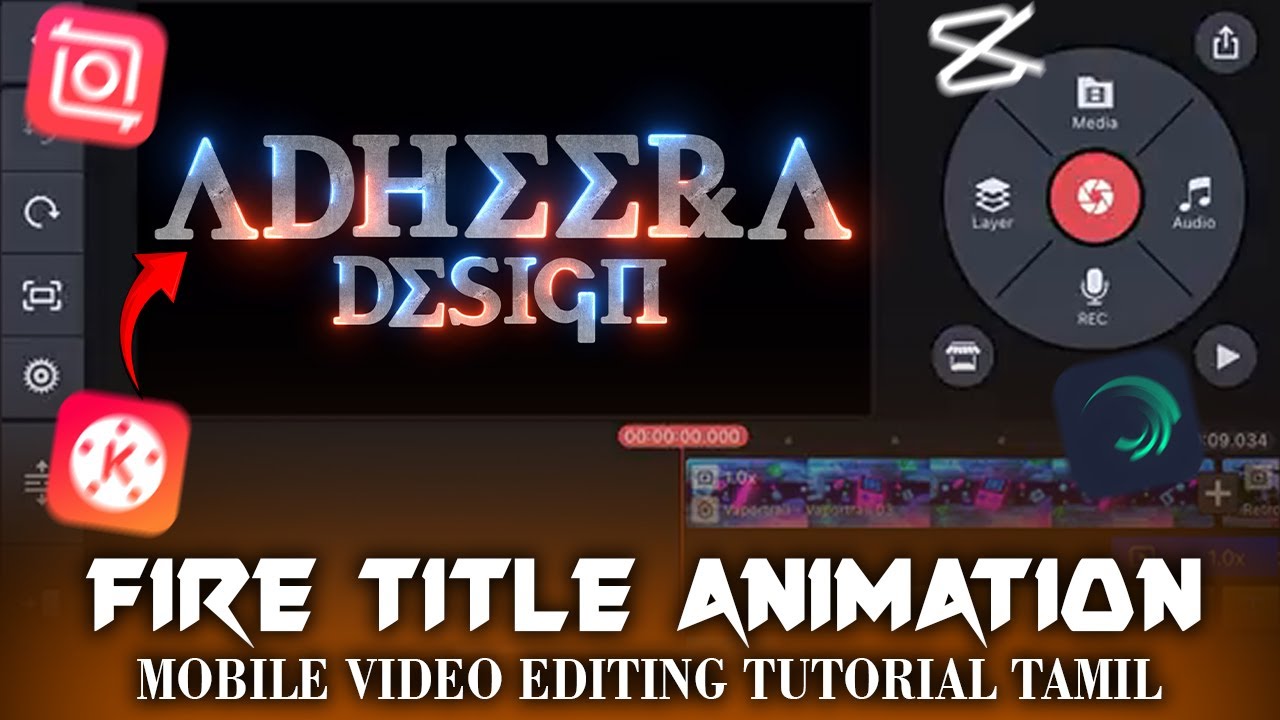 Cinematic Tittle Editing Tutorial in Kinemaster | Youtube Intro Editing Tutorial Kinemaster ...