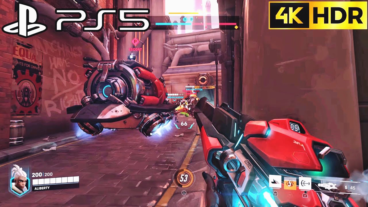 Overwatch 2 : Multiplayer Gameplay PS5 | 4K (No Commentary) - YouTube