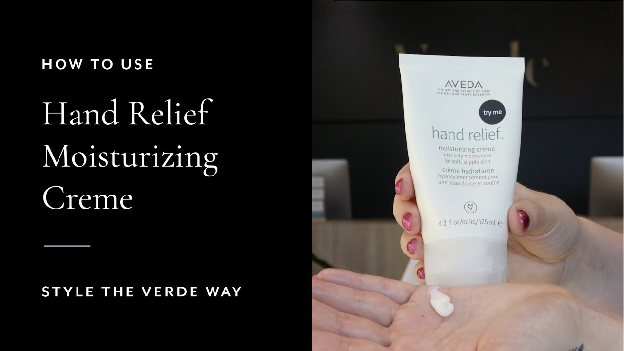 How To Use Aveda Hand Relief | Style The Verde Way - YouTube