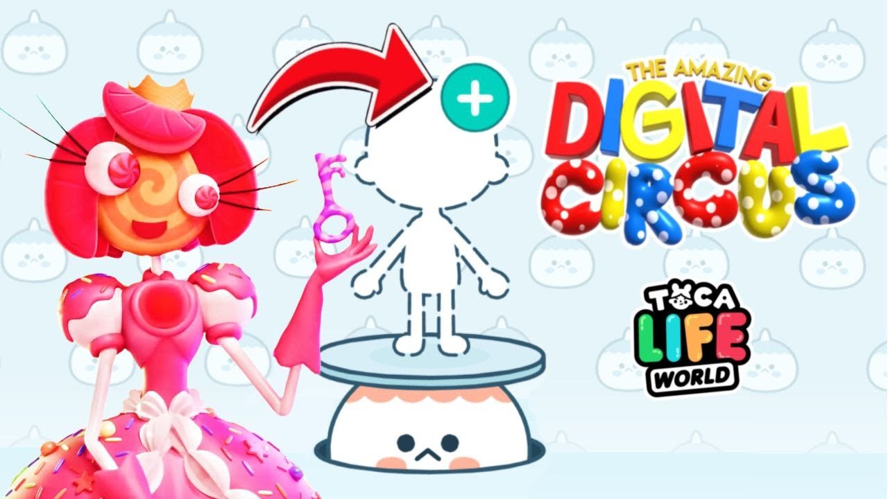 THE AMAZING DIGITAL CIRCUS episode 2 🍭 Princess Loolilalu 🍭Tadc Candy Princess | Toca Boca - YouTube