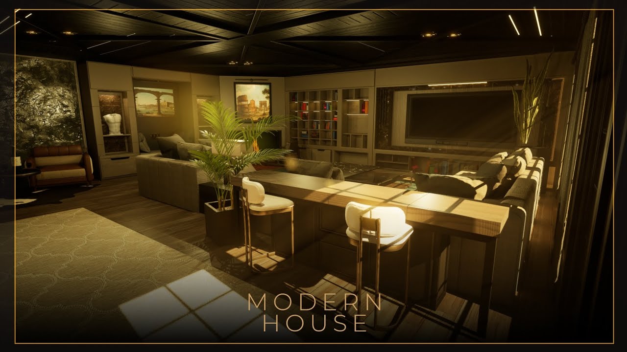 Modern House Environment | Unreal Engine | Unity | UE5 - YouTube