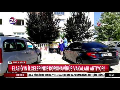 ELAZIĞ’IN İLÇELERİNDE KORONAVİRÜS VAKALARI ARTIYOR!