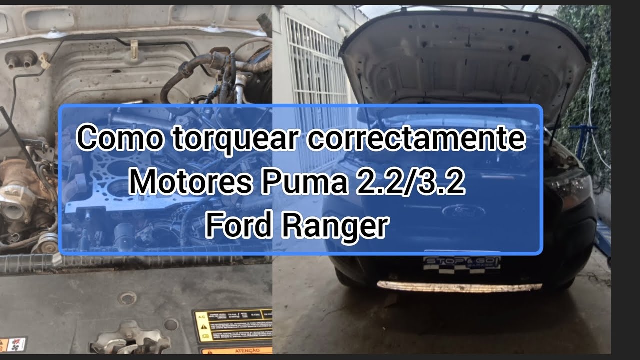 🛠️ Como torquear tapa de cilindros Motores Puma 2.2/3.2 Ford Ranger ...