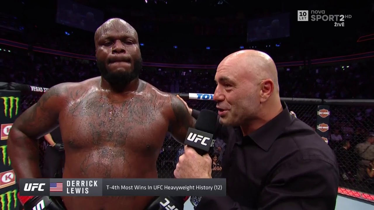 The Best Post Fight Interview of All Time with Derrick Lewis and Joe ...