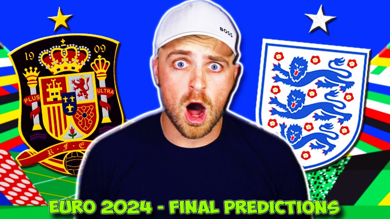 EURO 2024 FINAL PREDICTION & TIPS | SPAIN VS ENGLAND & GOLDEN BOOT ...