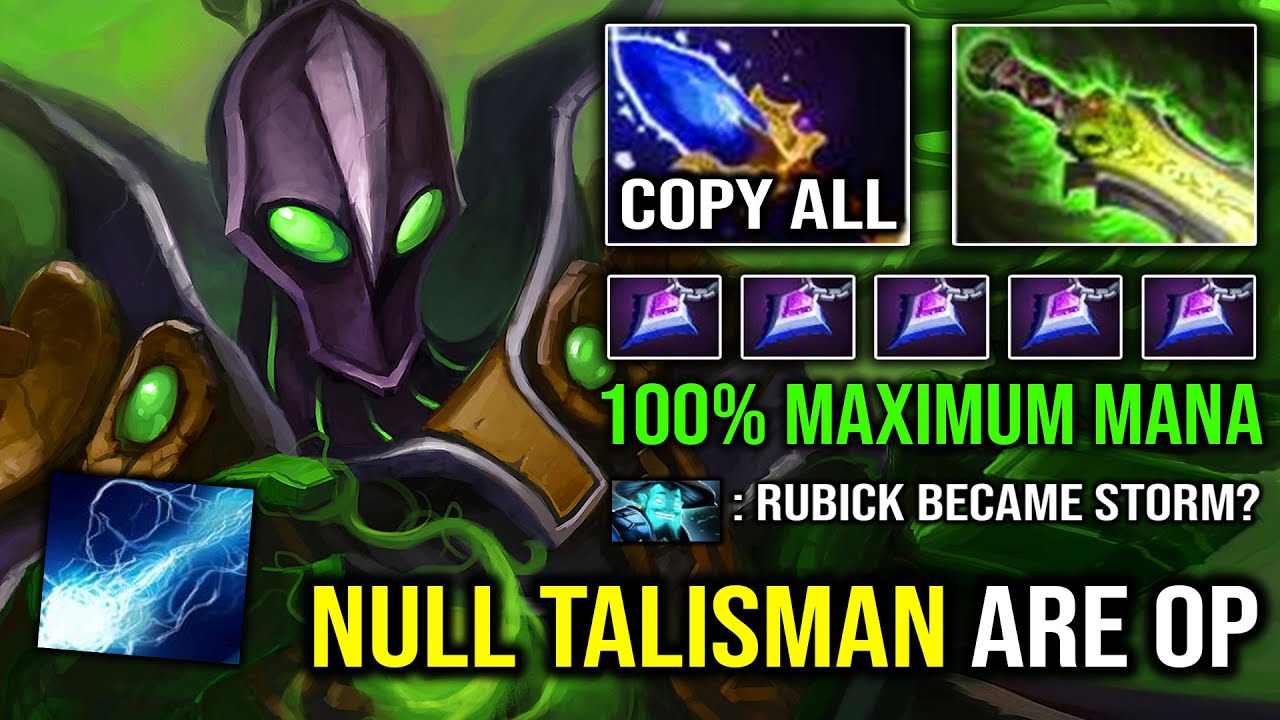 REASON Why Null Talisman is Super Overpower | 100% Max Mana EZ Counter ...